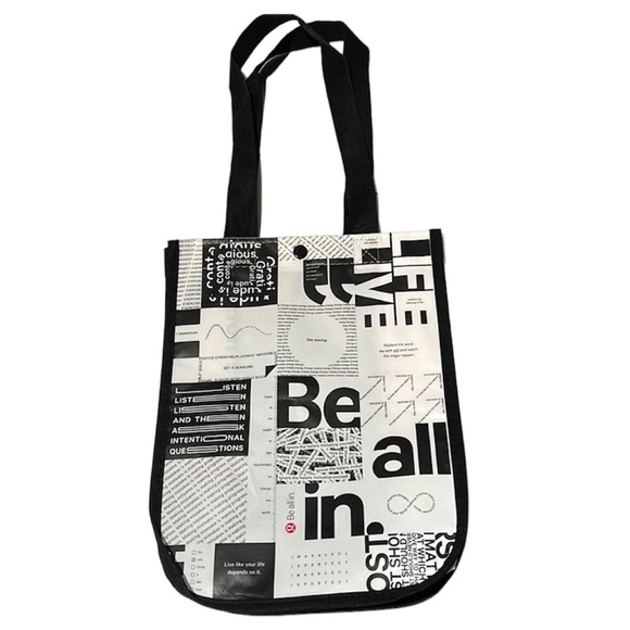 lululemon athletica | Bags | Lululemon Be All In Reusable Shopping Tote ...